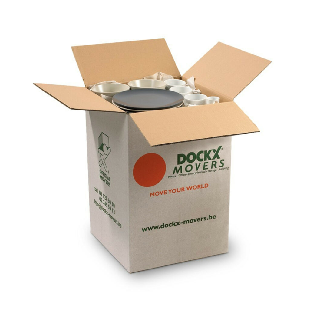 Vente en ligne de cartons de déménagement | Dockx Boxes